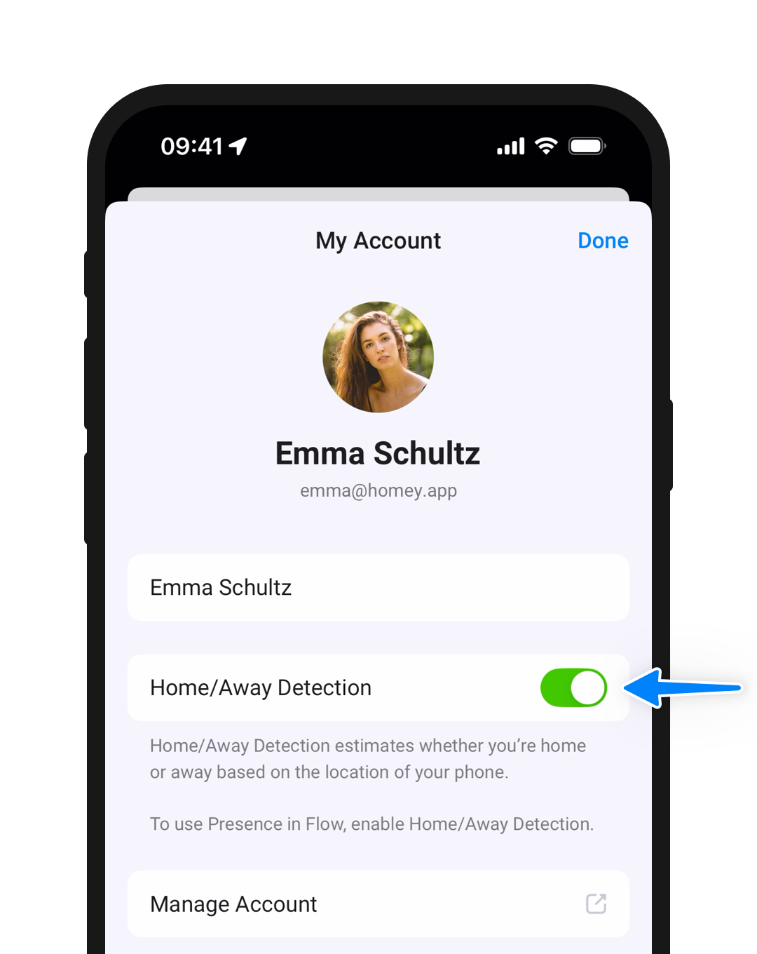 Using Presence and Sleep Status – Homey Support