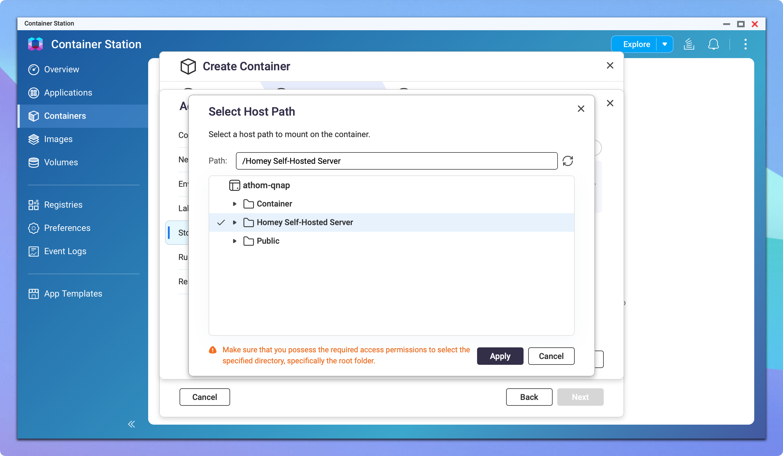 How to install Homey Self-Hosted Server on QNAP – Homey Support
