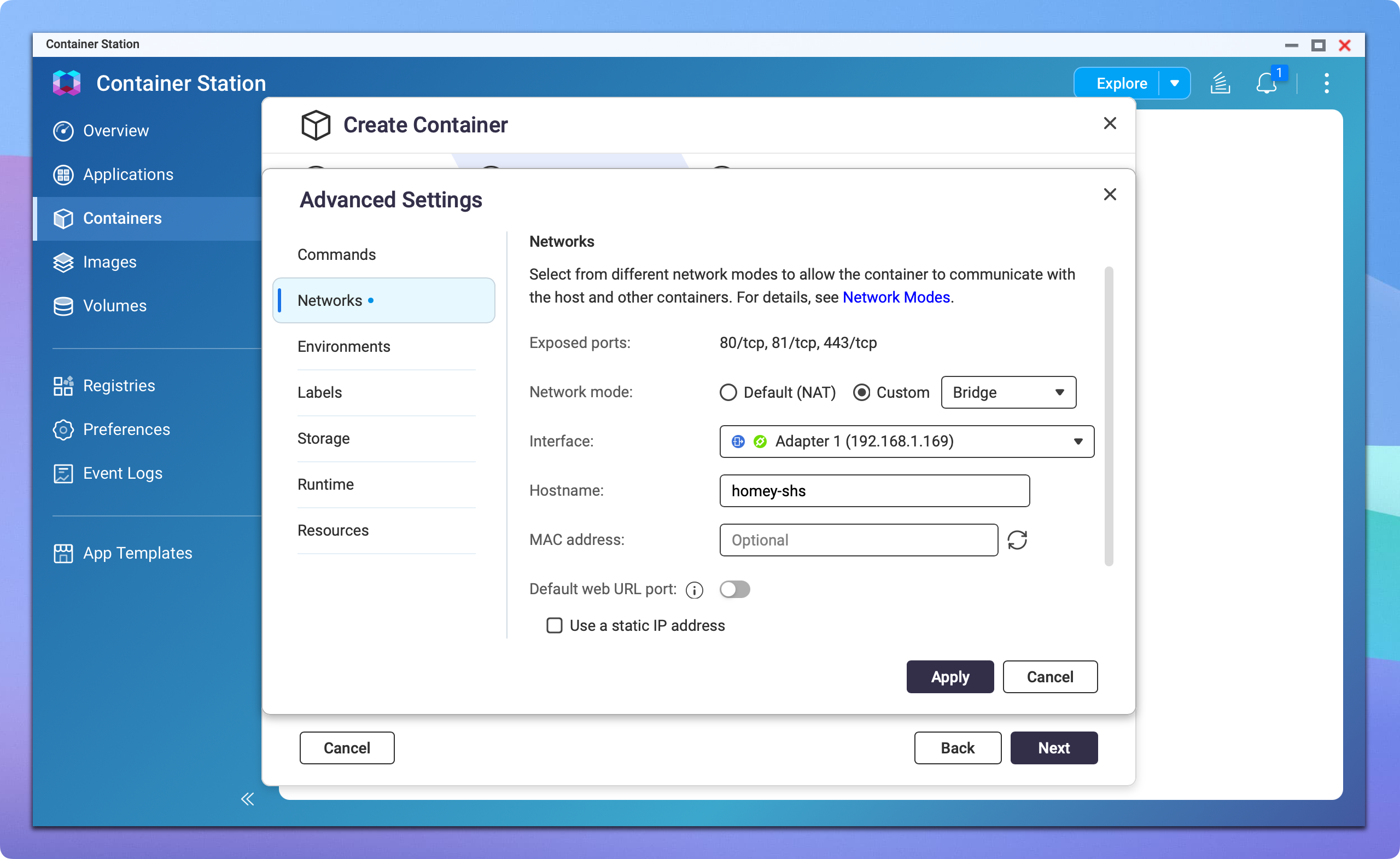 How to install Homey Self-Hosted Server on QNAP – Homey Support